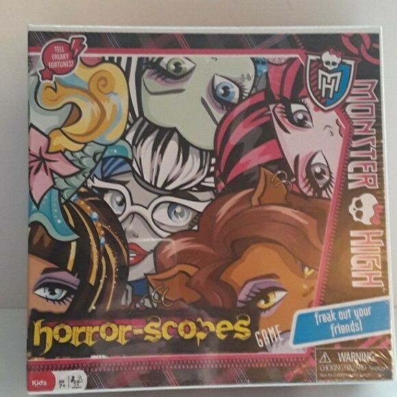 Mattel | Other | Newmattel Monster High Horrorscopes Gamehallowe | Poshmark
